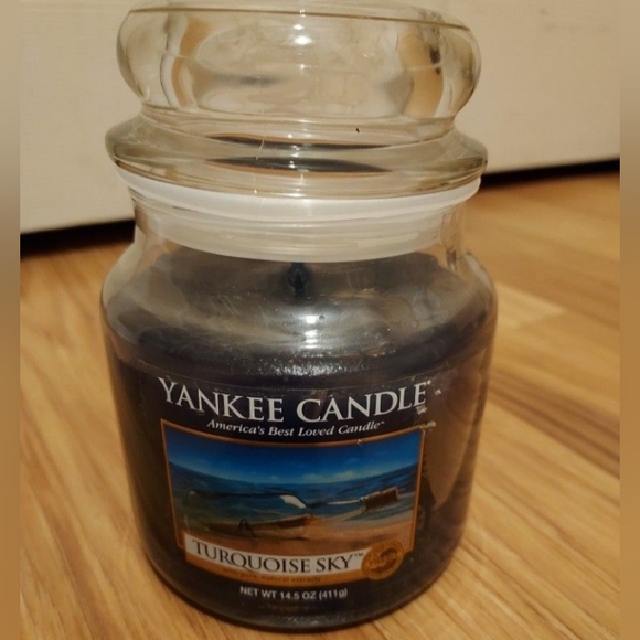 Yankee Candle | Accents | Yankee Candle Turquoise Sky 45 Oz Jar New ...